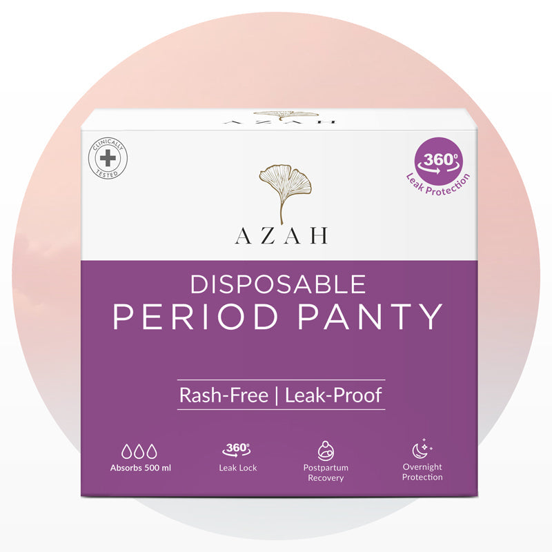 Buy Disposable Period Panties Online - Starts @ ₹ 199 — Azah