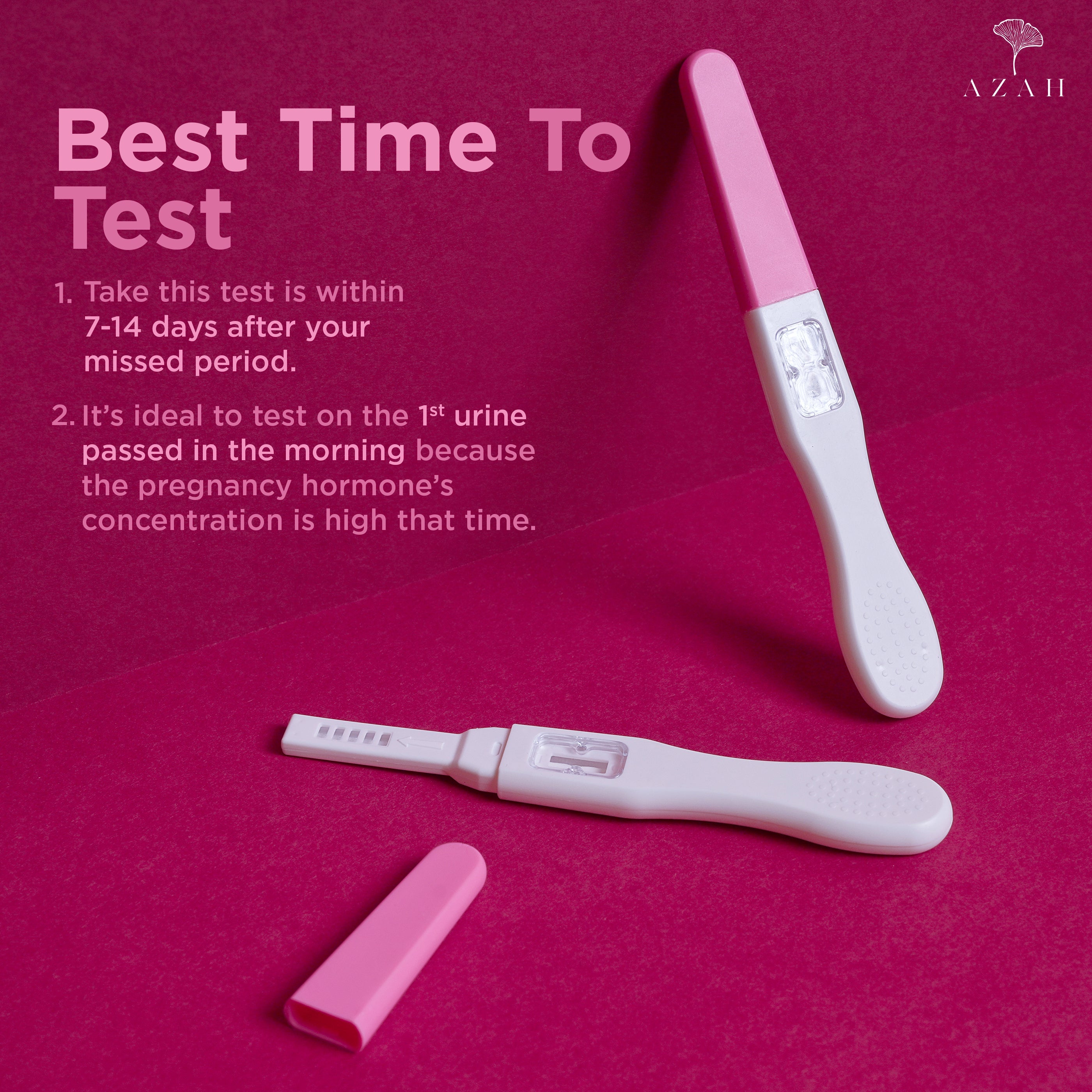 Pregnancy Test Kit for AZAH | 99% Accurate Kit Pack of 1 | Pregnancy T ...