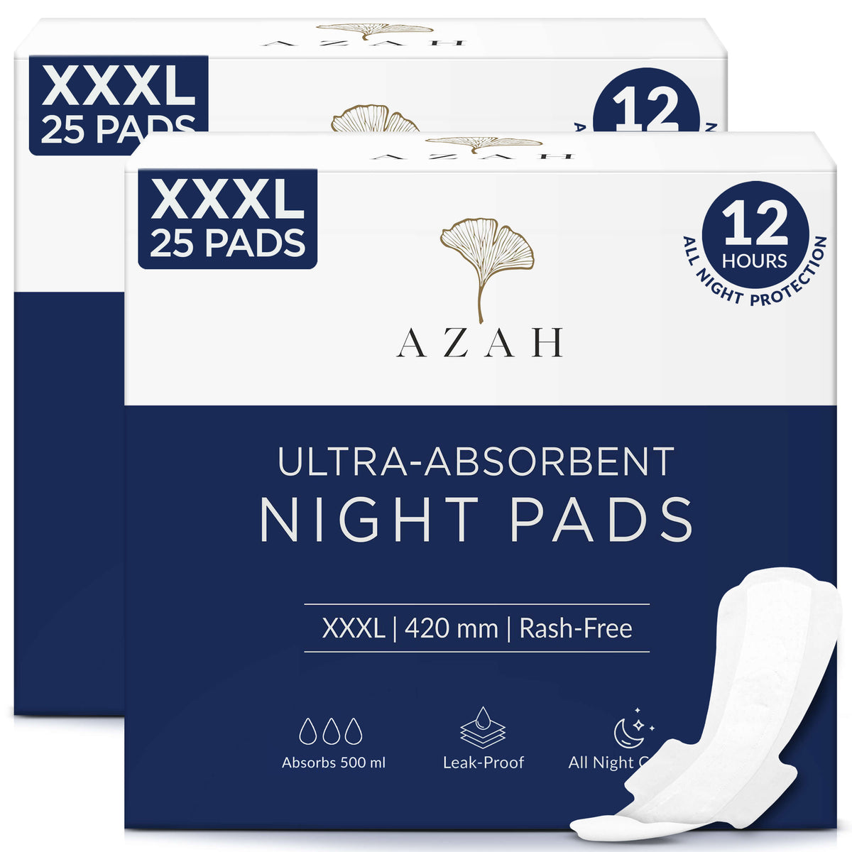 XXXL Pads for Ultra-Absorbent by Azah.in