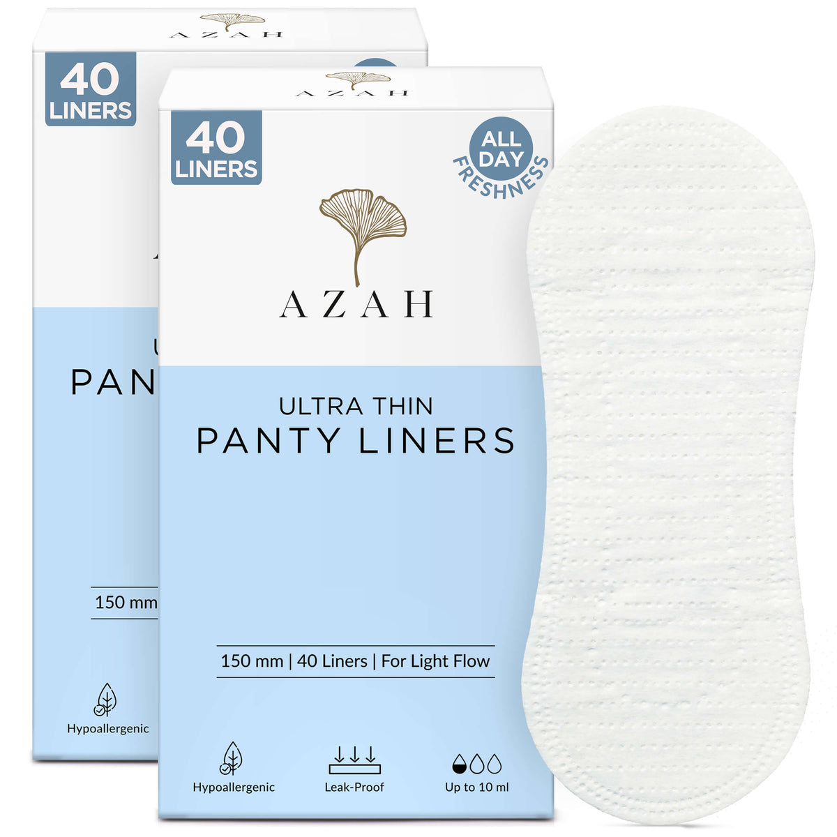 Buy Azah Panty Liners for Women Online | Daily Use Cottony Soft Liners