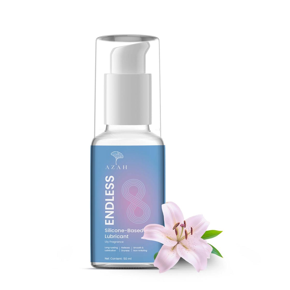 Azah Endless Silicone-Based Long-Lasting Lubricant Gel | Lily Flavoure