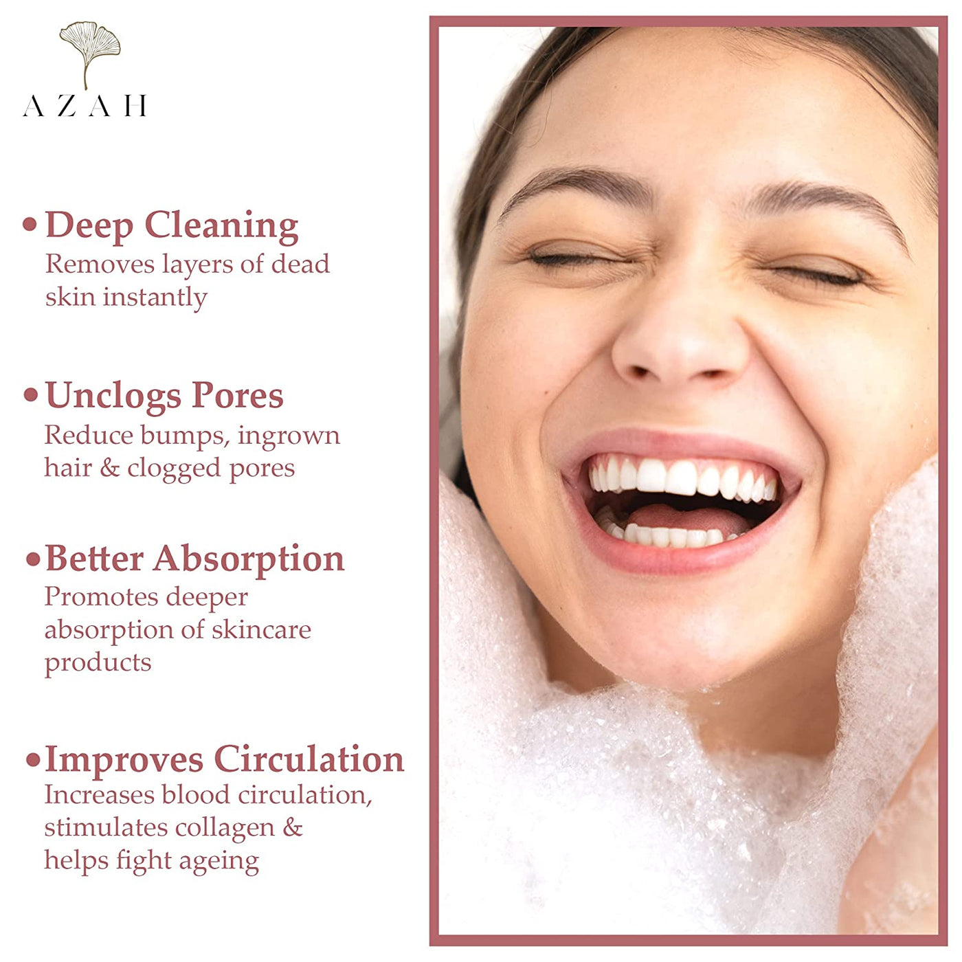 Buy Azah Exfoliating Gloves Online | Dual-Sided Body Scrub for Smooth Skin